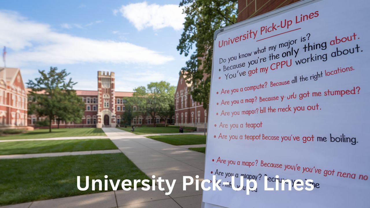 University Pick-Up Lines - Rizz Point